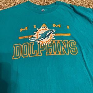 Majestic | Shirts | Majestic Miami Dolphins Tshirt | Poshmark